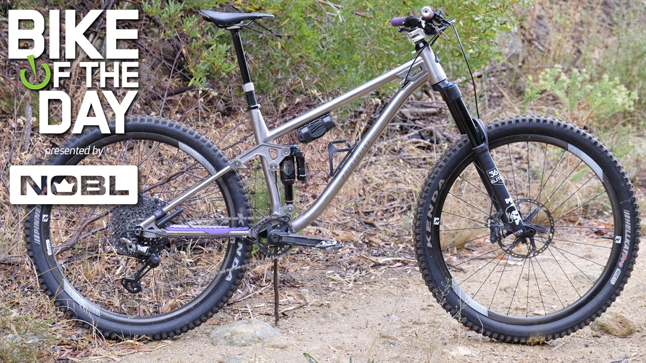 Point4Five Titanium Double Bacon TrailDuro 160mm - Nox1111's Bike Check - Vital MTB